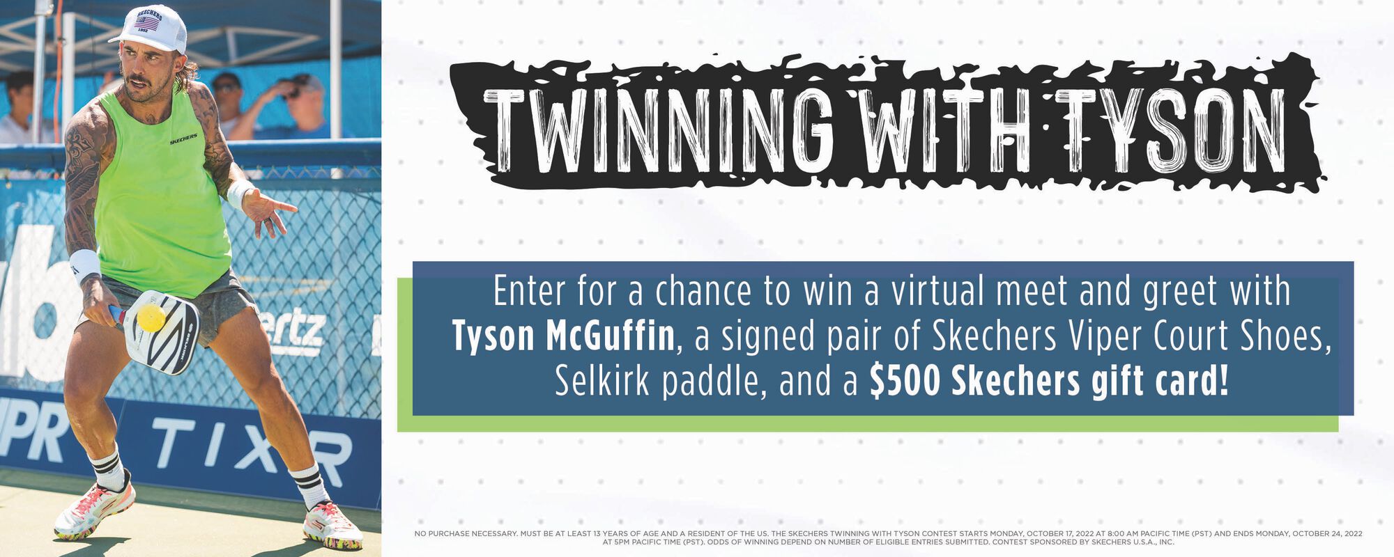 Twinning with Tyson Contest | SKECHERS