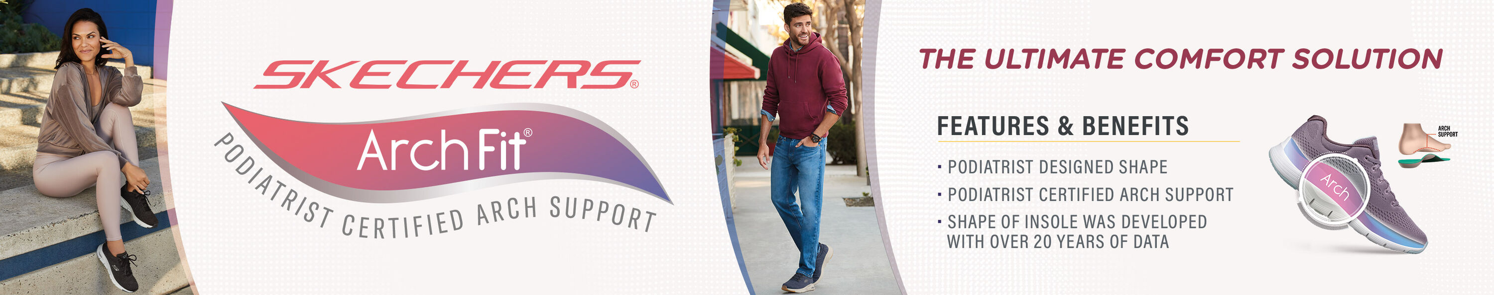 Arch Support Shoes | Arch Fit | SKECHERS
