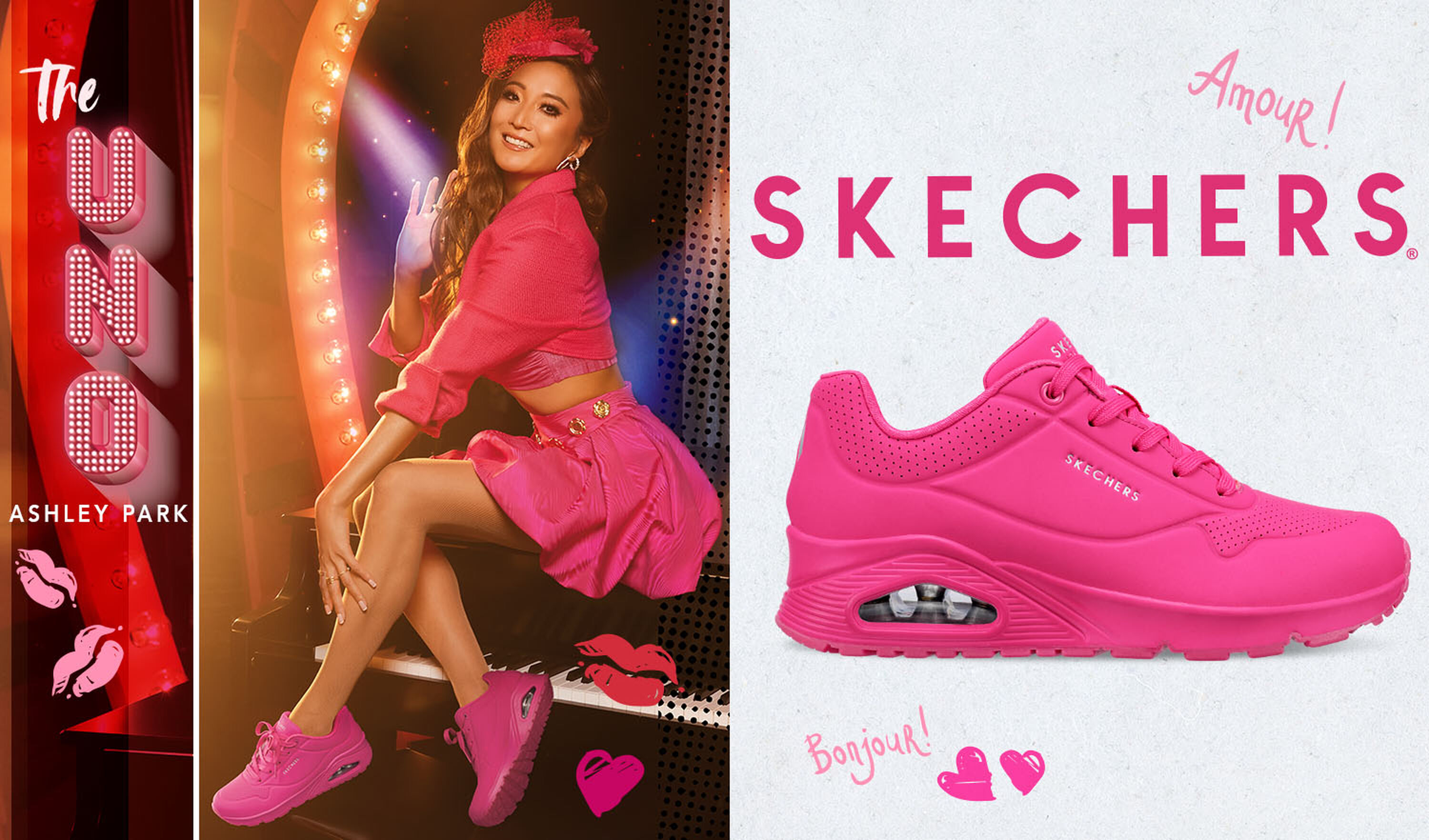 Ashley Park for Skechers Uno | SKECHERS